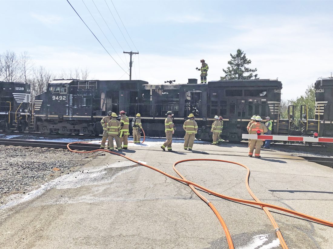 Damage in locomotive fire set at $1.5M | News, Sports, Jobs - Morning ...